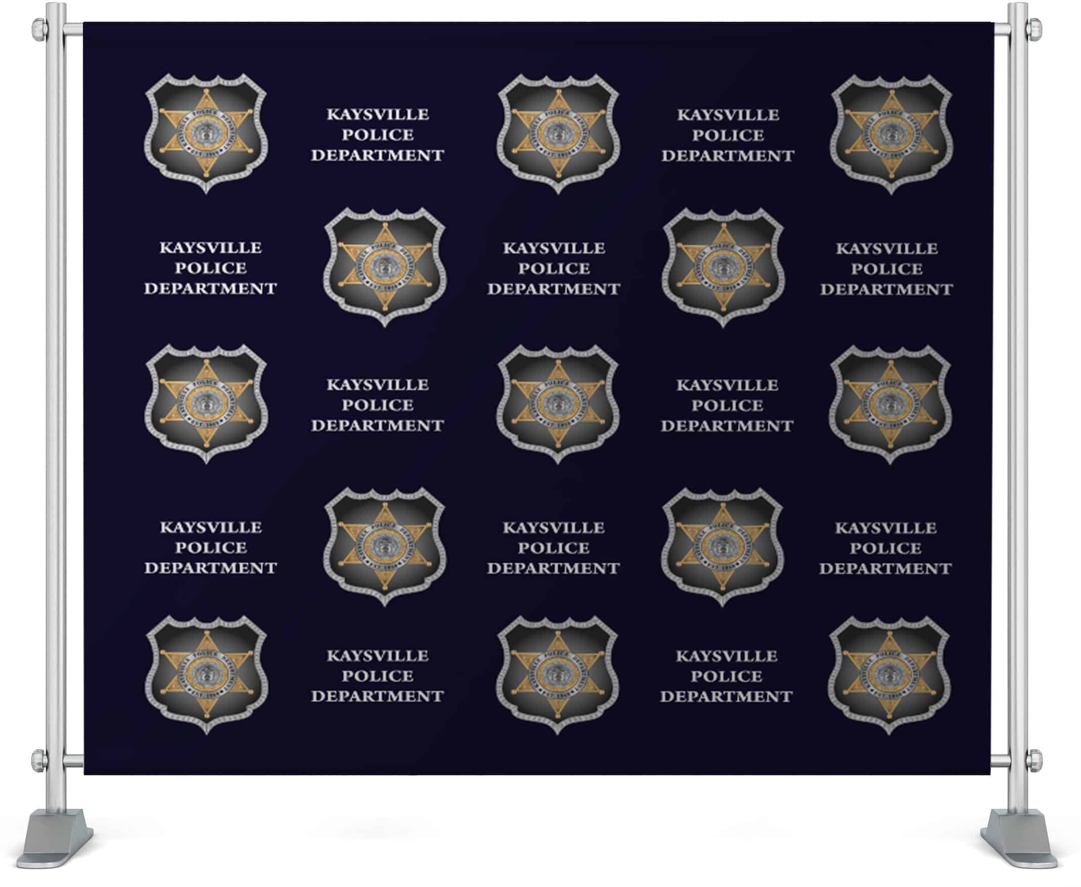 Press Conference Backdrops (8'x8') | John Guilfoil Public Relations