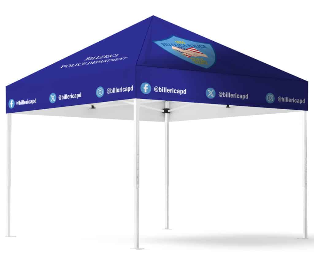 Customized Canopy Tents (10'x10') | John Guilfoil Public Relations