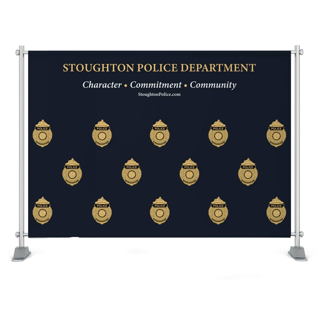 Press Conference Backdrops (10'x8') | John Guilfoil Public Relations