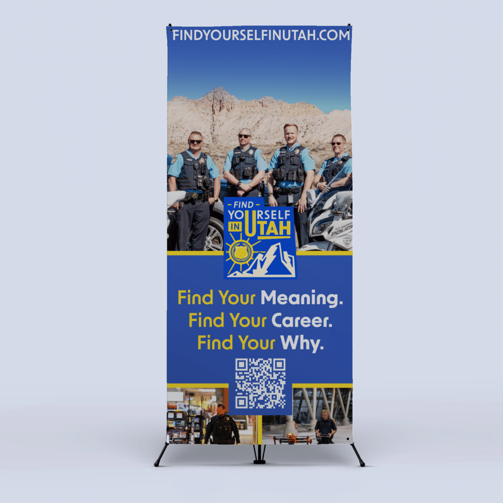 Custom Waterproof Banner with Stand (24"x72") | John Guilfoil Public ...