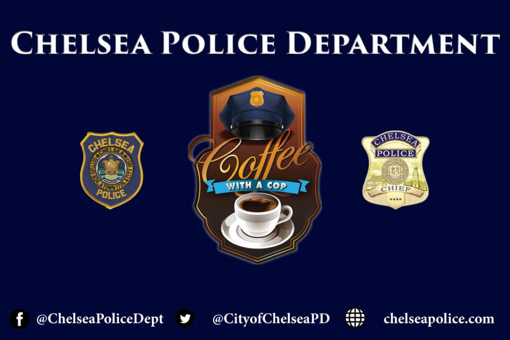Coffee with a Cop Banner (3'x5') | John Guilfoil Public Relations